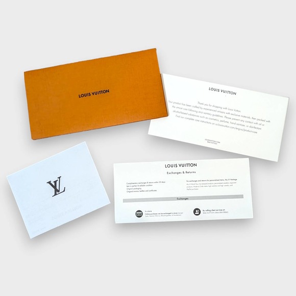 Louis Vuitton | Other | Louis Vuitton Receipt Envelope And Various ...